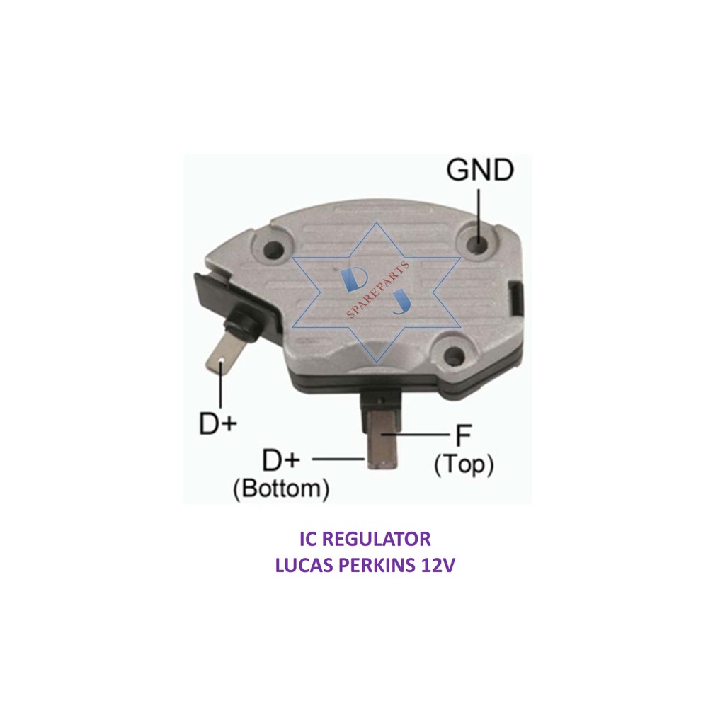 Jual IC REGULATOR 12V LUCAS PERKINS | Shopee Indonesia