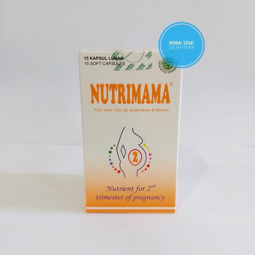 Jual NUTRIMAMA 2 Nutrimama 2 isi 15 Softgels - Suplement dan vitamin untuk Nutrisi Vitamin Ibu ...