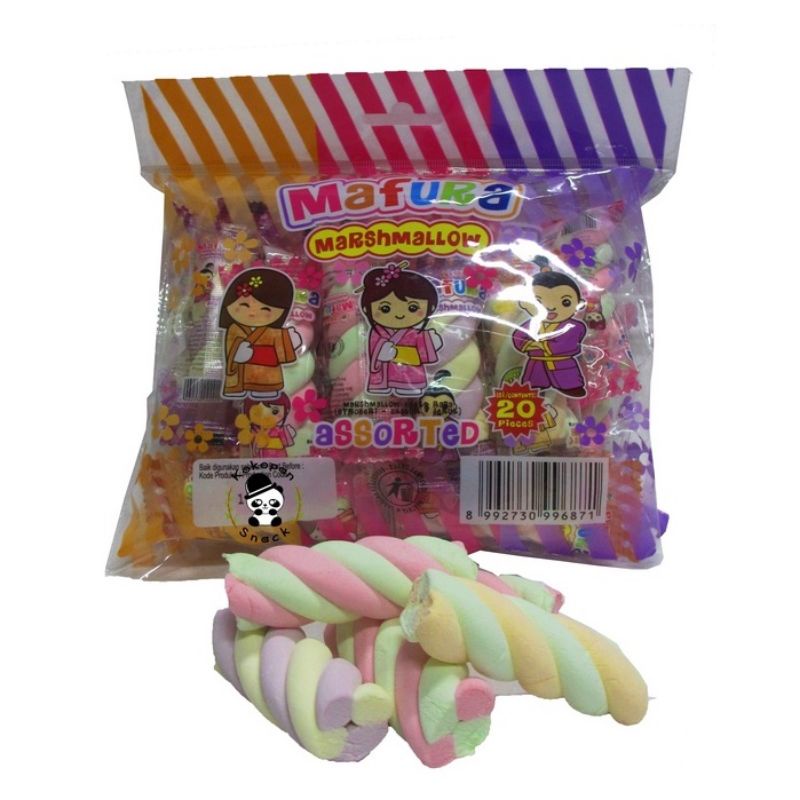 Jual Pusan MAFURA Marshmallow Pak isi 20 pcs | Shopee Indonesia