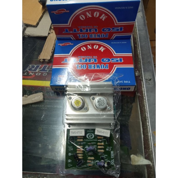 Jual kit power amplifier 150 wat mono 2n3055 mj2955 | Shopee Indonesia