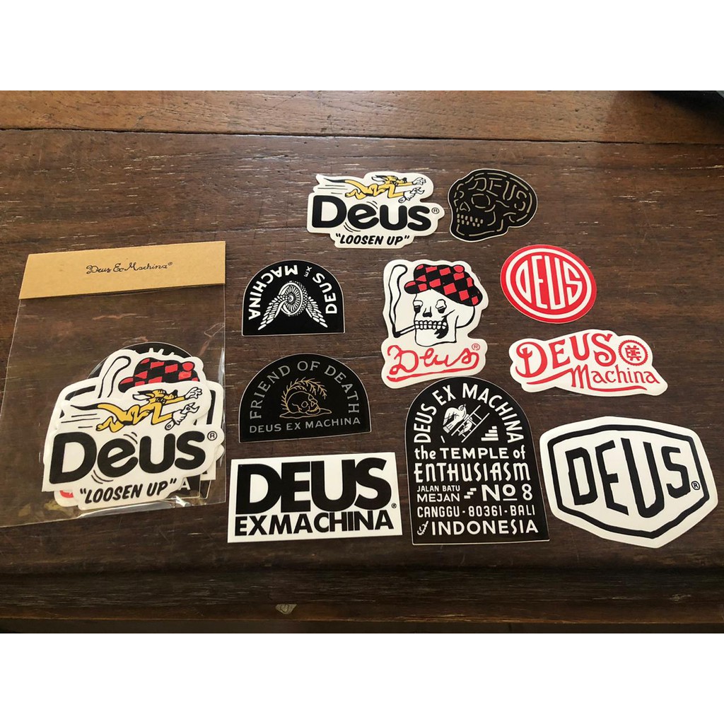Deus Ex Machina - Sticker Pack | Shopee Indonesia