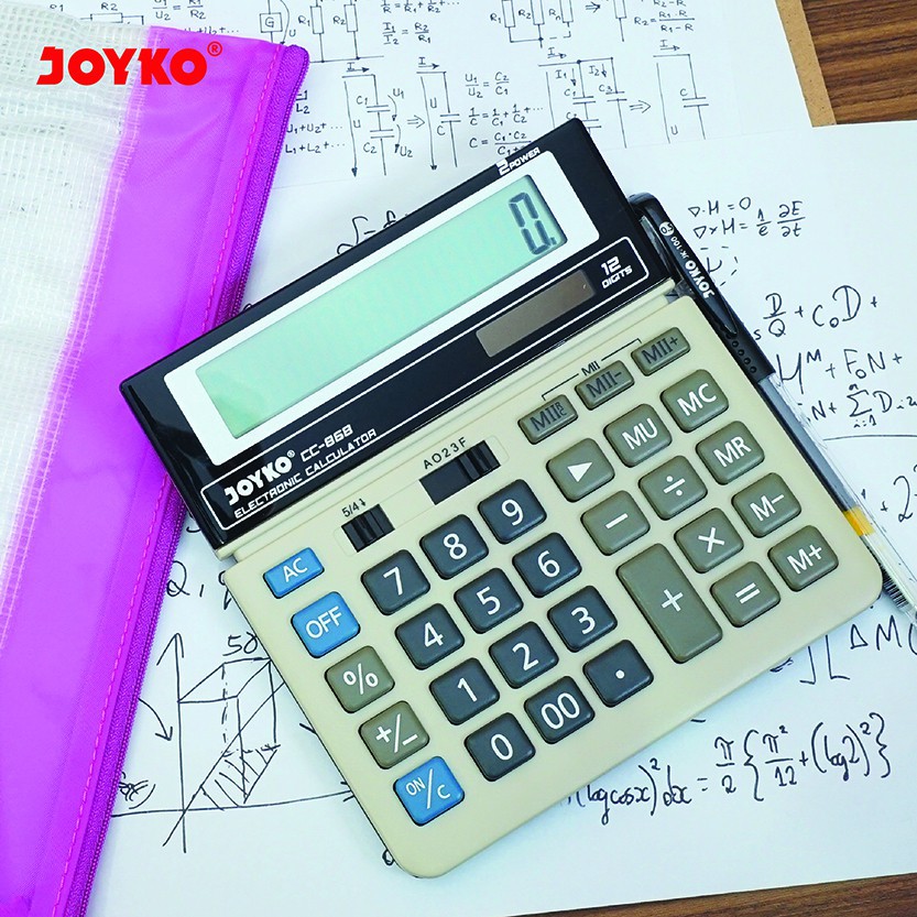 Jual CALCULATOR JOYKO CC-868 | KALKULATOR 12 DIGITS | Shopee Indonesia