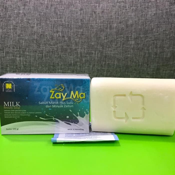 Jual ZAYMA MILK BEAUTY SOAP ORIGINAL NASA - SABUN MANDI PLUS SUSU ...