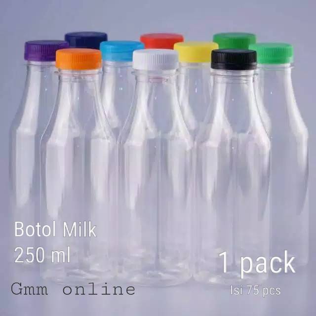 Jual Botol milk botol milky botol susu botol plastik 250ml botol murah ...