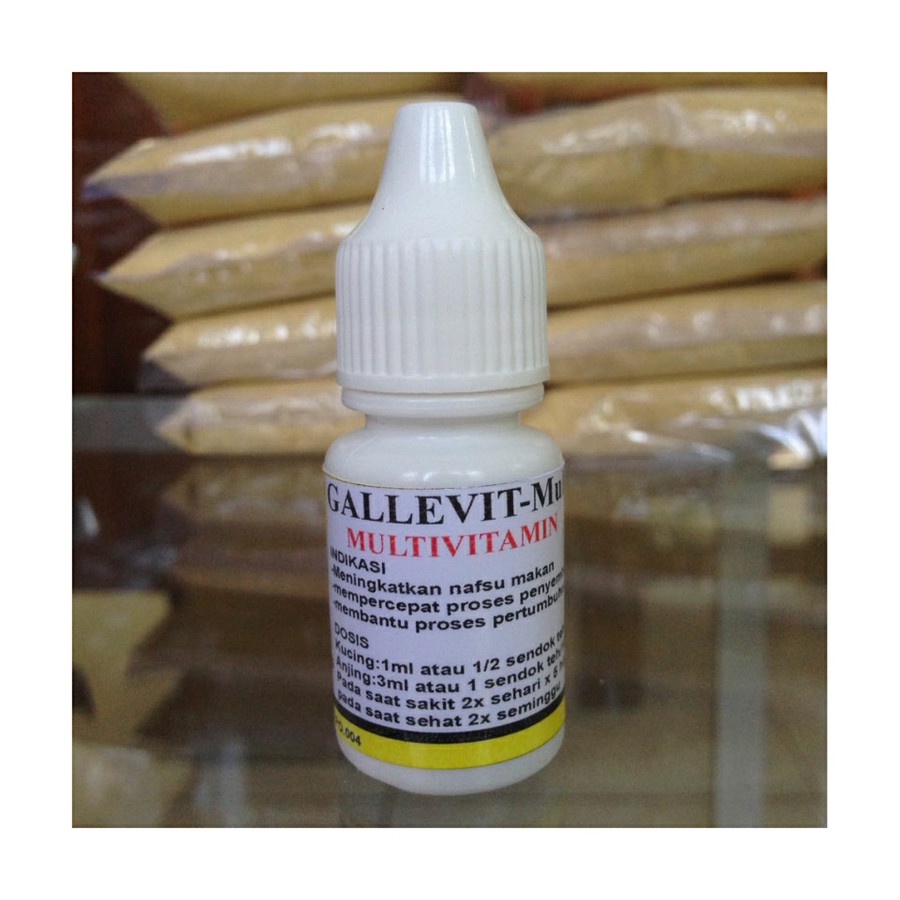 Jual GALLEVIT (Vitamin Pertumbuhan Bulu dan Kulit Hewan) | Shopee Indonesia