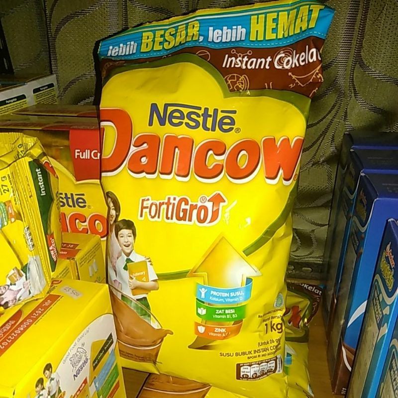 Jual Dancow fortigrow instan coklat 1kg | Shopee Indonesia