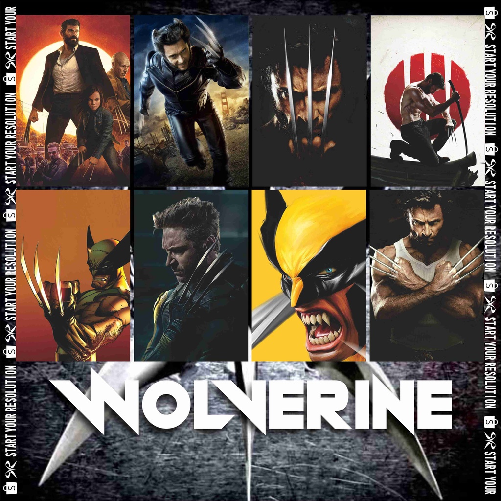 Jual Poster Film Marvel Wolverine / X men / X-men / Logan / Hugh ...