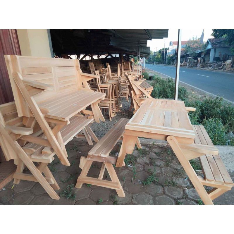 Jual KURSI MAGIC KURSI 3IN1 KURSI MULTIFUNGSI KURSI GARDEN KURSI CAFE ...