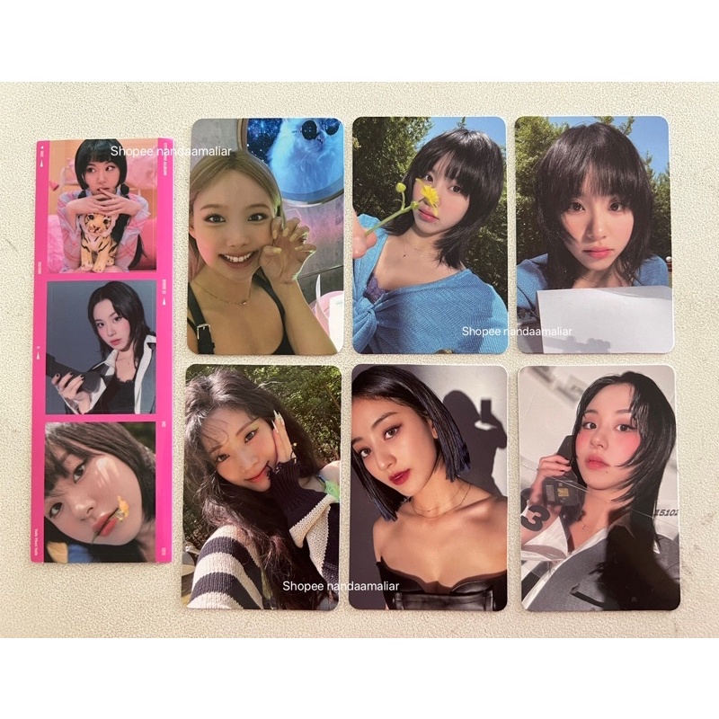 Jual [READY] OFFICIAL PHOTOCARD INCLUSIONS TWICE ALBUM BETWEEN 1&2 B12 PC NAYEON MUPLANT BENE ...