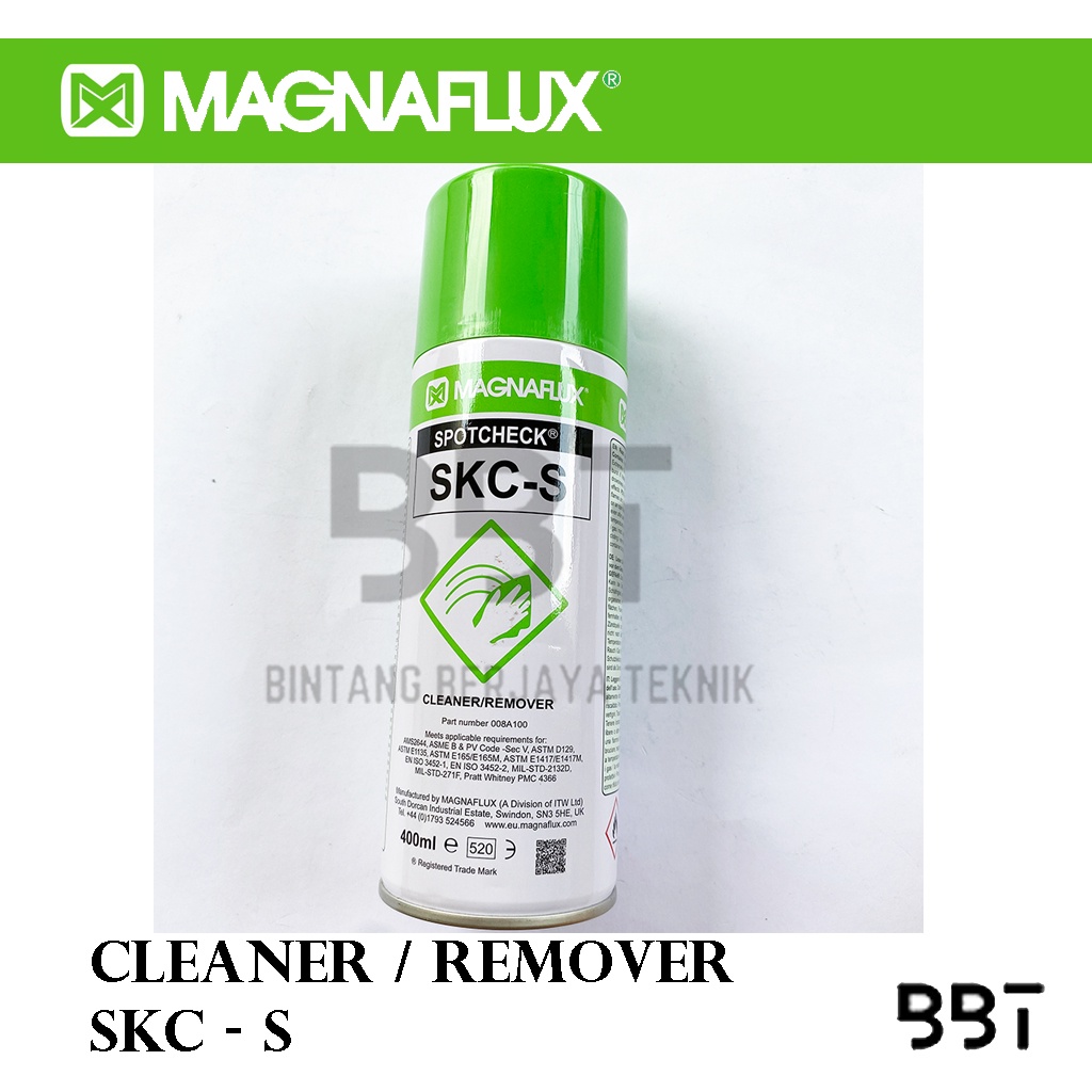 Jual Magnaflux Spotcheck Cleaner SKC-S 400ML / Magnaflux cleaner SKC S ...
