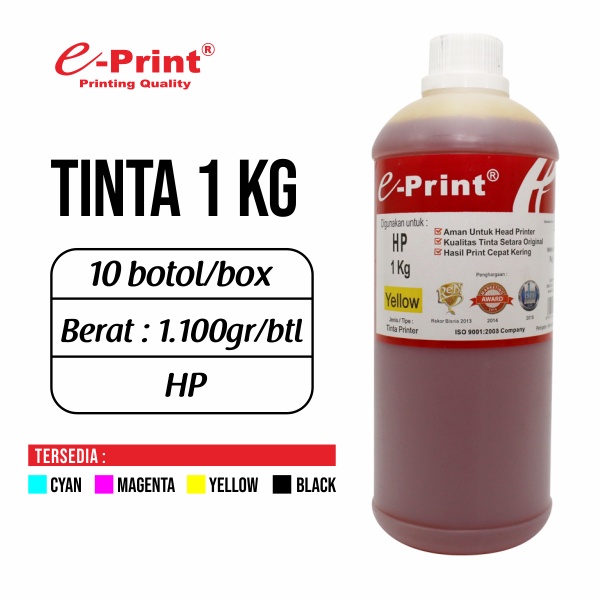 Jual Tinta Printer HP e-Print Reguler 1Kg ( 1 Set ) | Shopee Indonesia