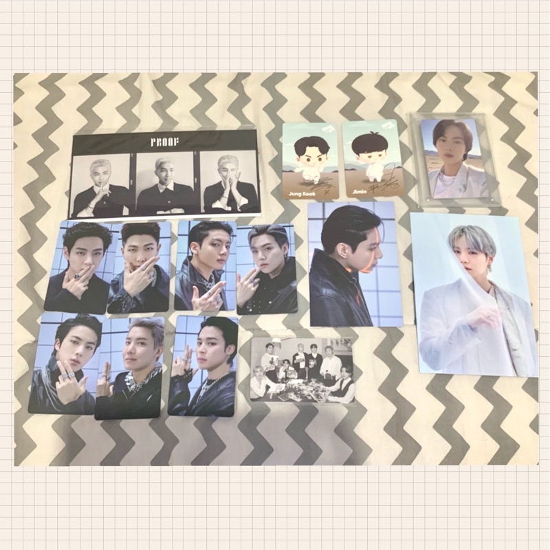 Jual BTS Photocard Proof jimin compact ot7 standard pob acrylic seokin pob Rm trypthic namjoon ...