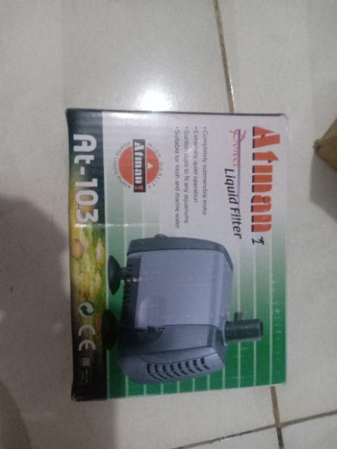Pompa Air ATMAN AT-103 untuk Akuarium dan Kolam Ikan | Shopee Indonesia