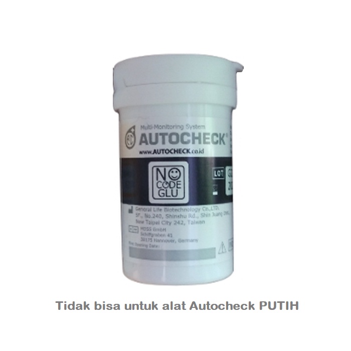 Jual Autocheck Strip Gula Isi 10 (Low Budget) | Shopee Indonesia