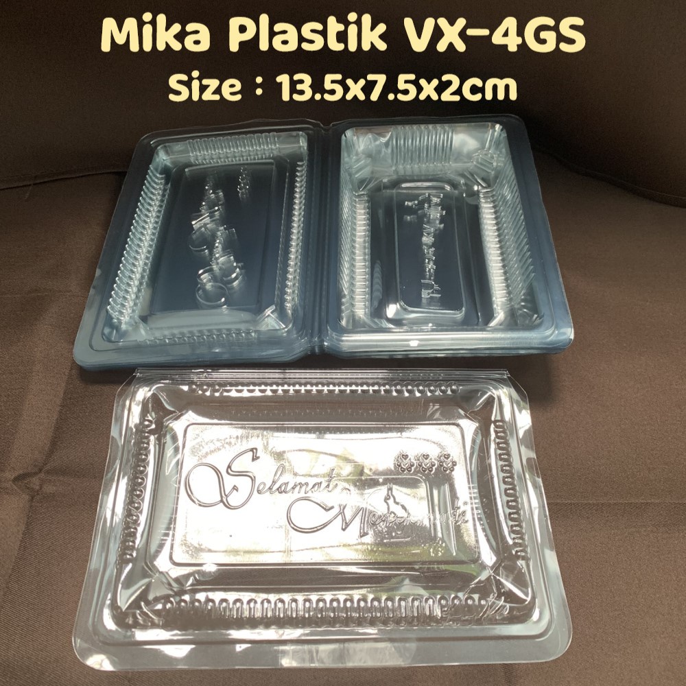 Jual Box / Kotak Mika Plastik VIP VX-4GS per Pack Indonesia|Shopee ...