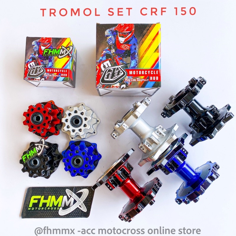 Jual Tromol set CRF 150 36H TLD double bearing | Shopee Indonesia