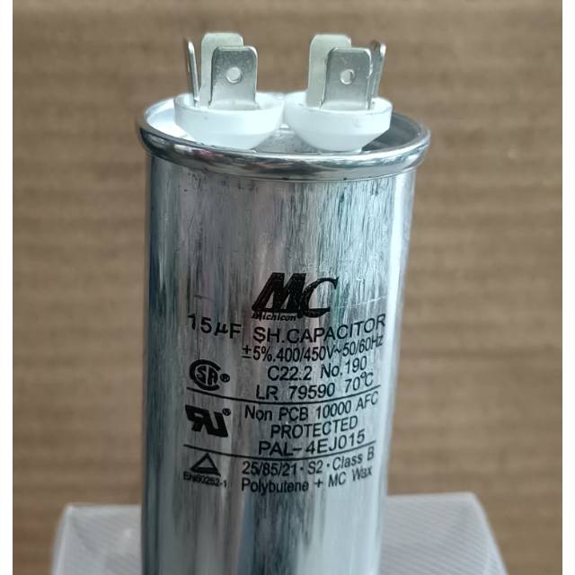 Jual Capasitor Ac merk MC 15 uf / kapasitor Ac MC 15 mikro | Shopee Indonesia