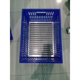 Jual Alat sortir ikan lele Ayakan lele Dan Keranjang Isi -/+ 4 Ekor Per ...