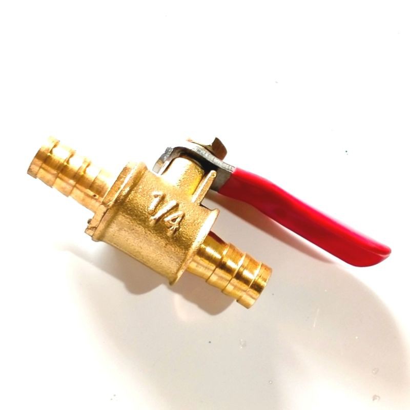 Jual KRAN BENSIN 1 /4 INCHI KUNINGAN | Shopee Indonesia