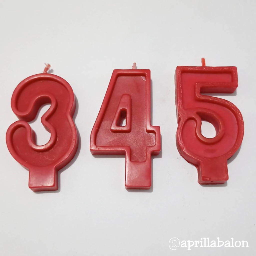 Jual Lilin Angka Merah | Shopee Indonesia
