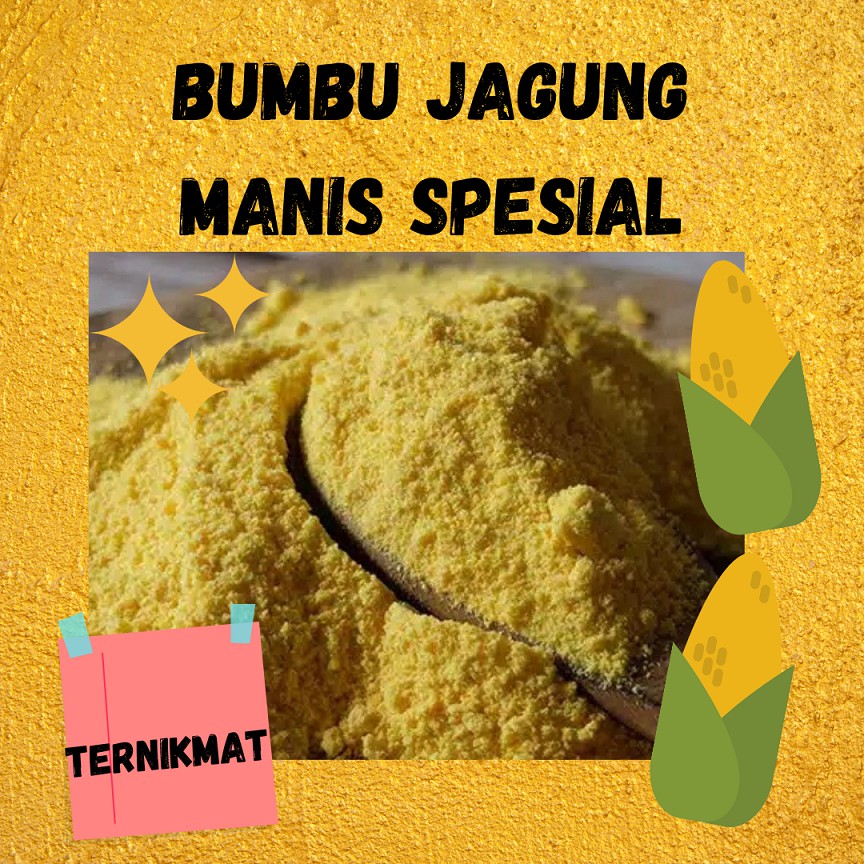 Jual BUMBU TABUR JAGUNG MANIS SPESIAL 1 KG FOOD GRADE 1Kg Bubuk Bumbu ...