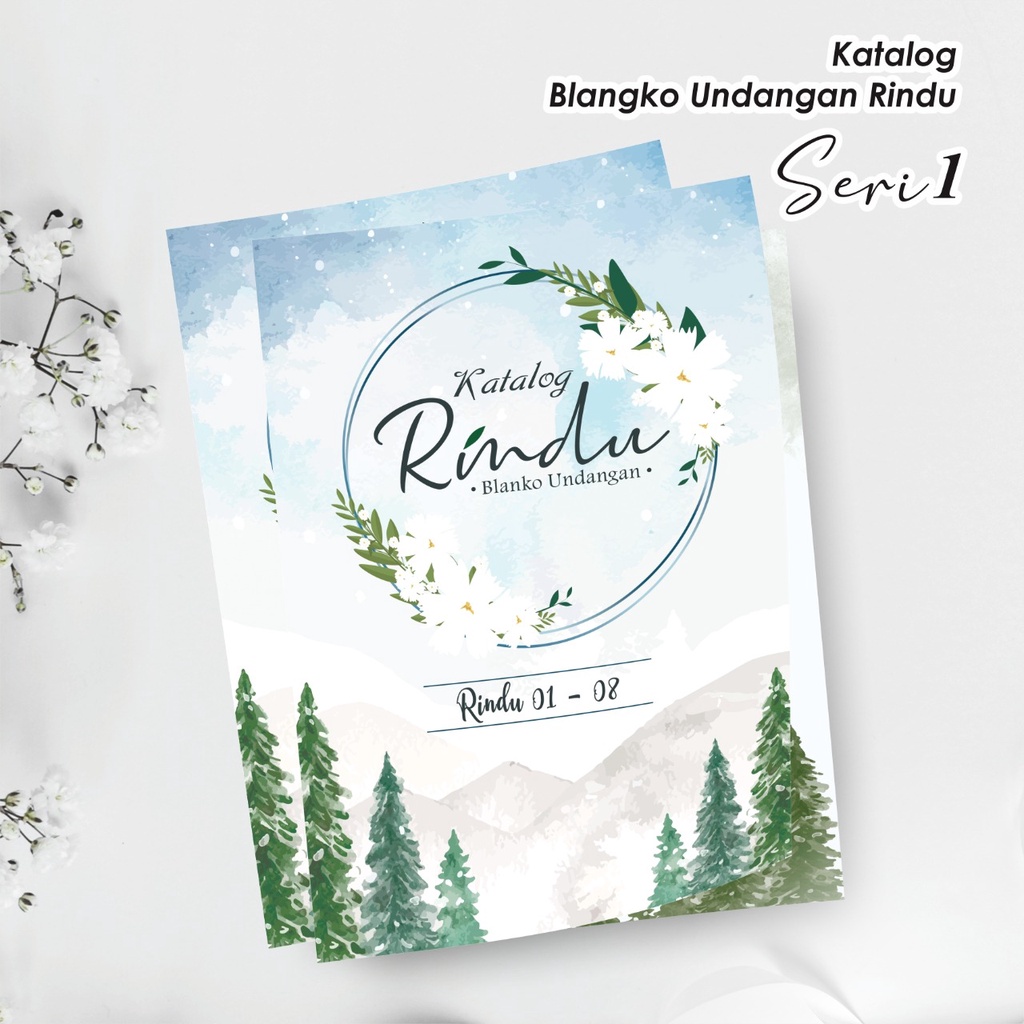 Jual KATALOG BLANGKO UNDANGAN - ALBUM BLANKO UNDANGAN RINDU SERI 1 ...