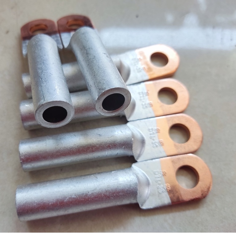 Jual Kabel Skun 35 mm Bimetal Aluminium Tembaga (DTL-35mm) Cable Lug Al/Cu High Quality | Shopee ...