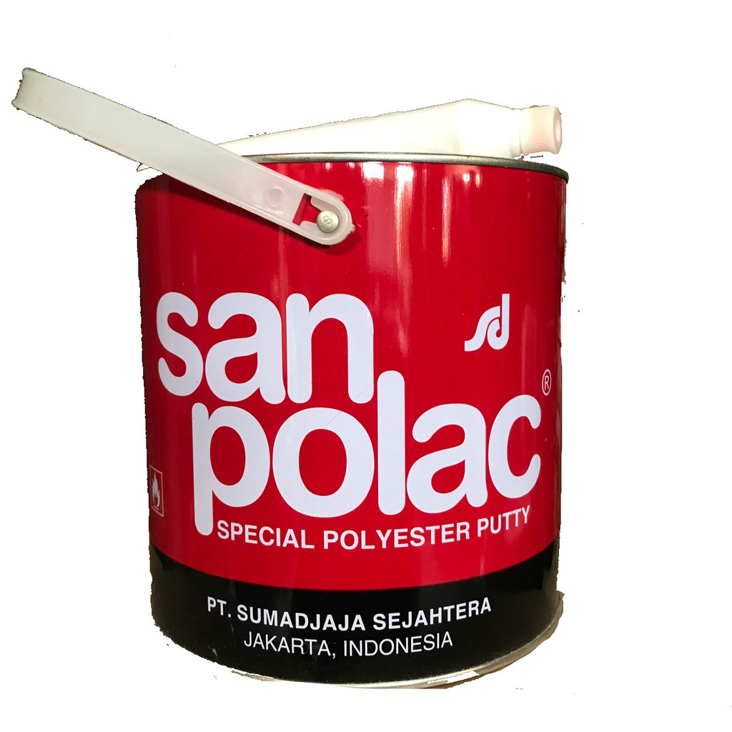 Jual Dempul Mobil Motor Sanpolac 4kg | Shopee Indonesia
