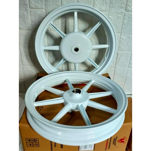 Jual velg velk mio m3 xeon 125 yamaha venom comet putih gold | Shopee ...