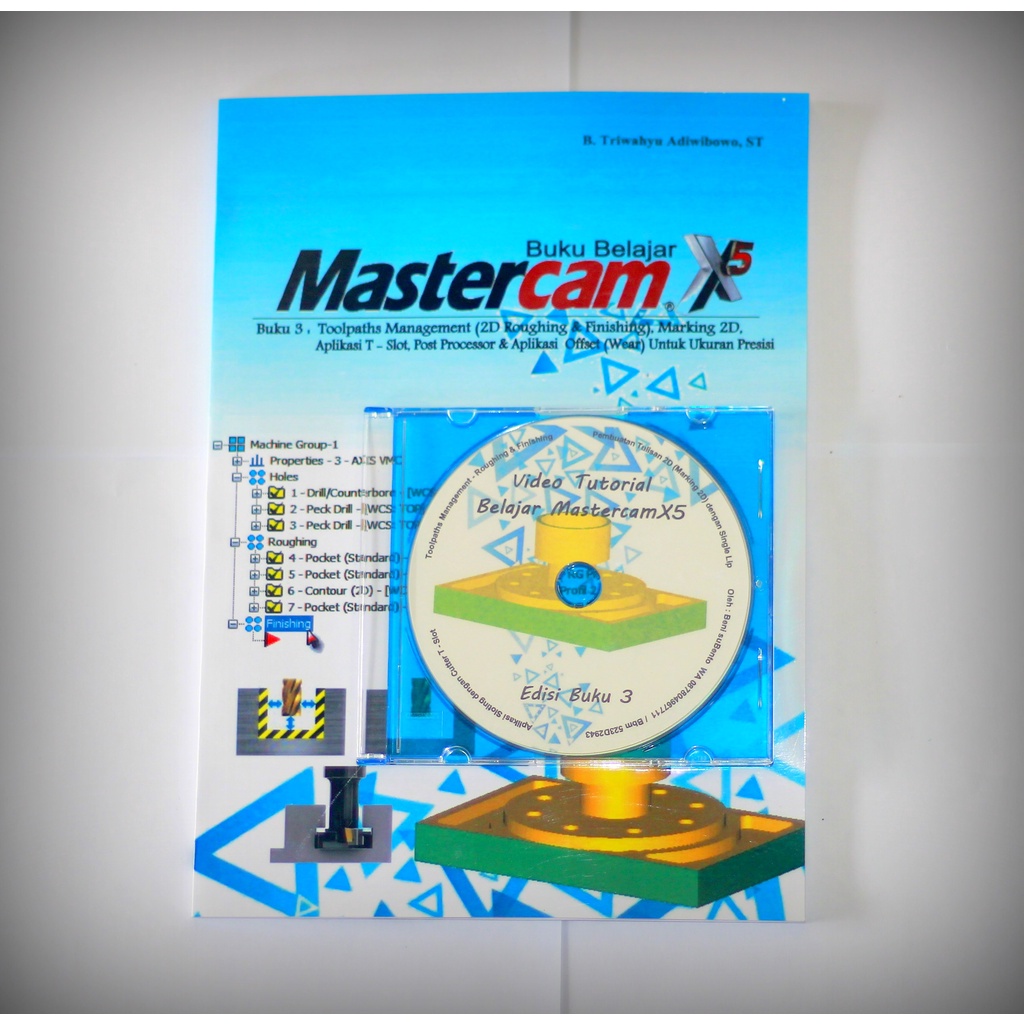 Jual Buku Mastercam X5 Mill 3 + Dvd Tutorial | Shopee Indonesia