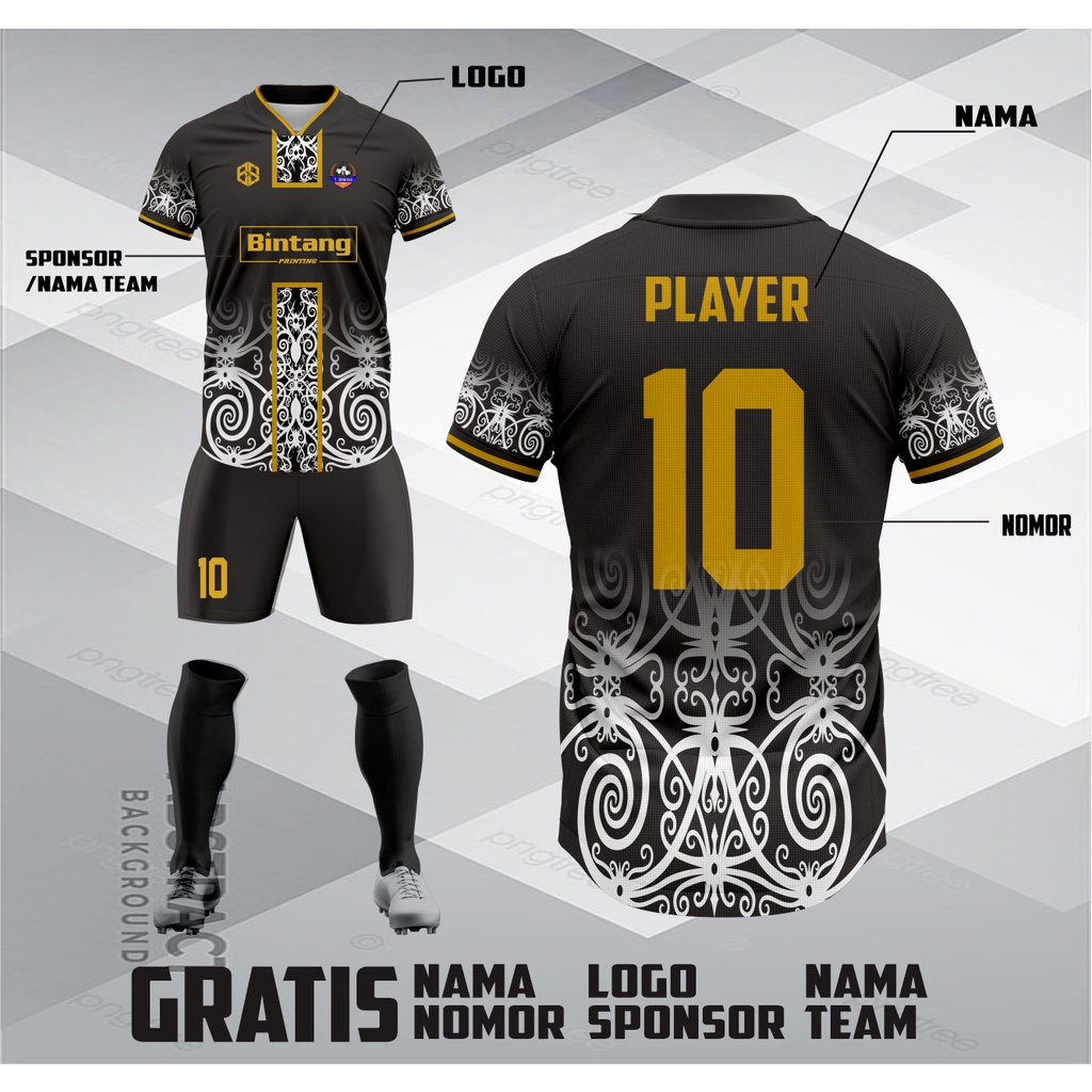 Jual Jersey futsal printing jersey bola baju bola (bisa satuan ...