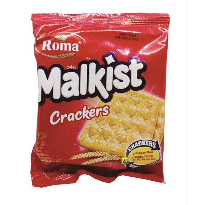 Jual ROMA Malkist Crackers Renceng 10 Sachet | Shopee Indonesia