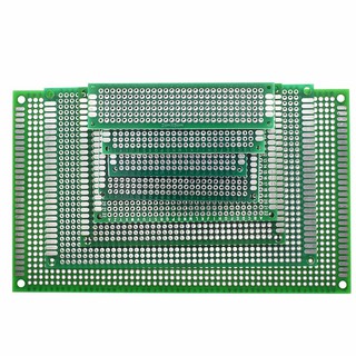 Jual PCB Lubang Prototype PCB bolong 12x18 cm FR4 Fiber Single Layer ...