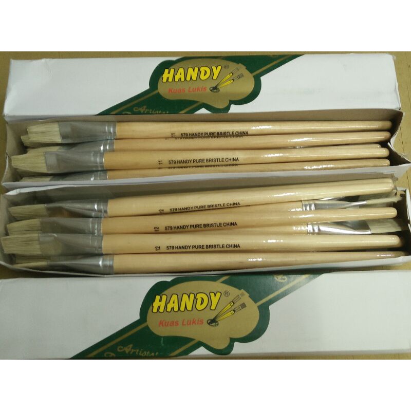 Jual Kuas Lukis 579 Handy Pure Bristle China (11/12) | Shopee Indonesia