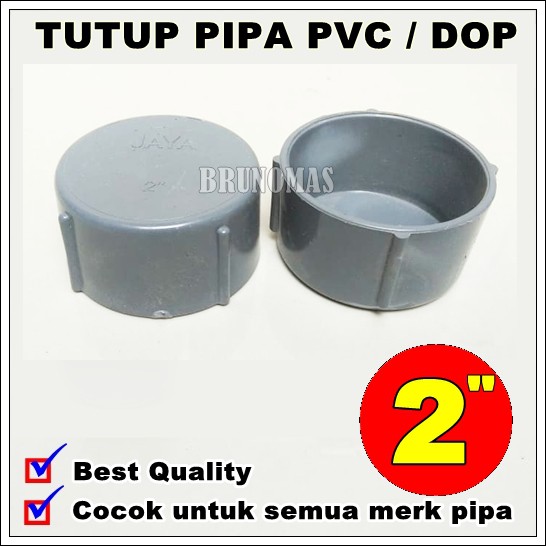 Jual Tutup Pipa PVC - DOP 2 Inchi - Tutup PCV Tanpa Drat | Shopee Indonesia