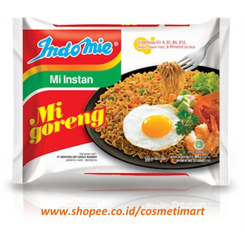 Mie Instant INDOMIE GORENG INSTANT 85GR | Shopee Indonesia