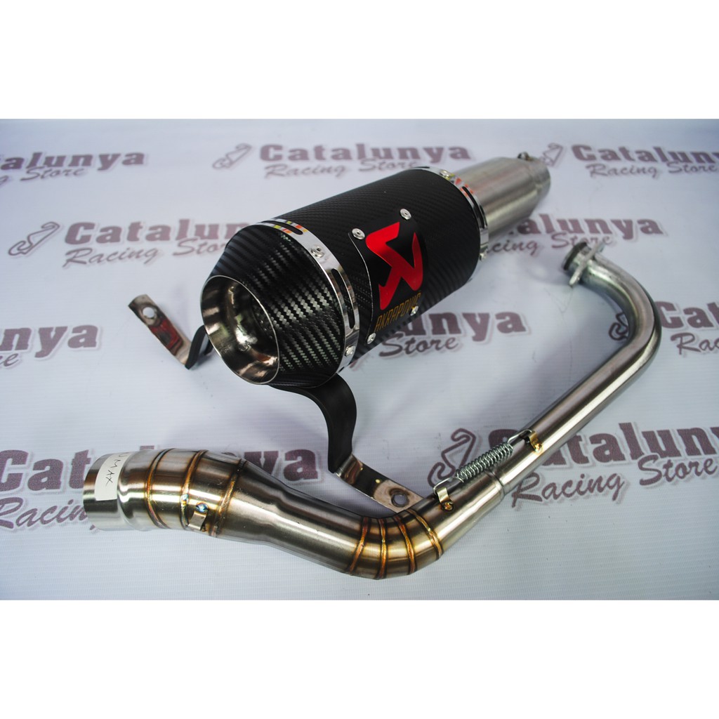 Knalpot Racing Akrapovic Gp M1 Fullsystem NMAX/AEROX/VARIO/BEAT/MIO DLL ...
