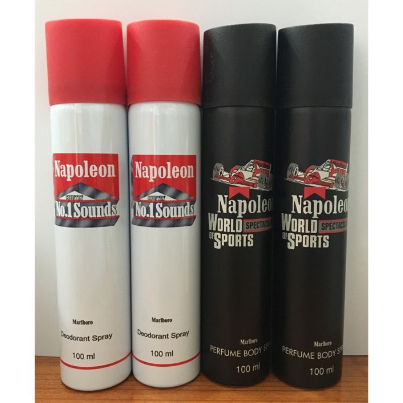 Jual Napoleon Deodorant Kaleng Parfum Malboro 100 ml | Shopee Indonesia