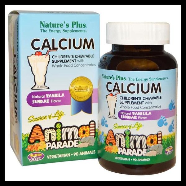 Jual Animal Parade Calcium Childrens Chewtabletsable Vanilla Flavor 90 ...