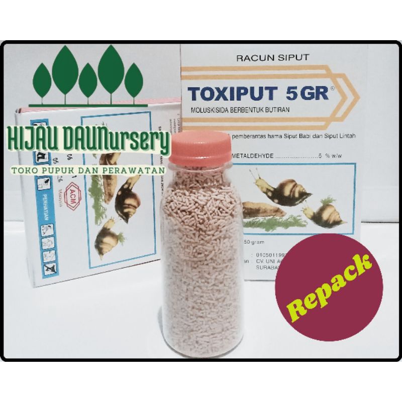 Jual Toxiput 5 GR repack 75 gr | Shopee Indonesia