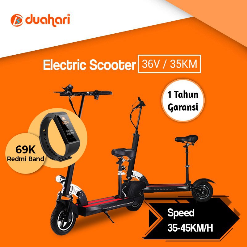 Jual Skuter Listrik Otoped Elektrik Lipat 36V/8A 10inch Lithium with ...