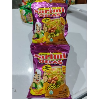 Jual Sarimi Gelas isi 10 Bakso sapi, ayam bawang, sosis, soto ayam ...