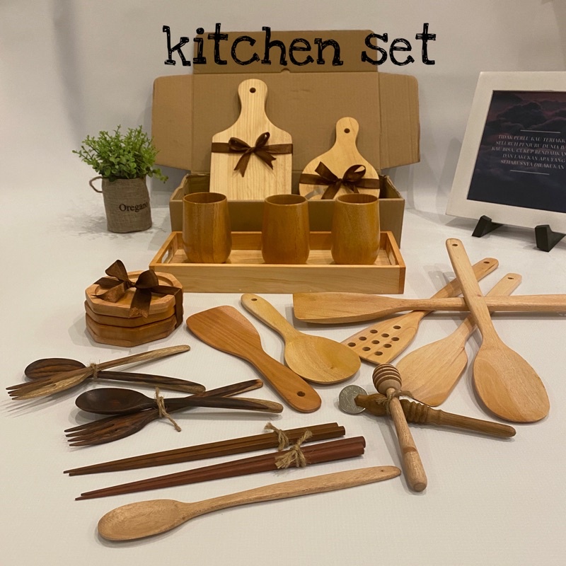 Harga Hampers Kitchen SET Kayu Terbaru Nov 2024 |BigGo Indonesia