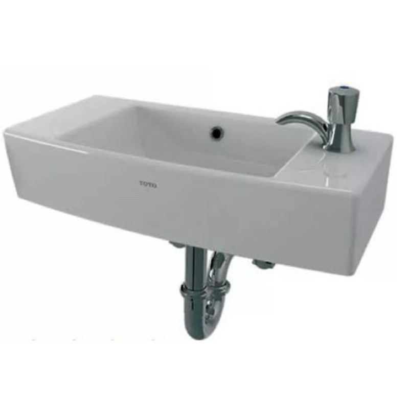 Jual Wastafel TOTO LW248JT1 kotak Original | Shopee Indonesia