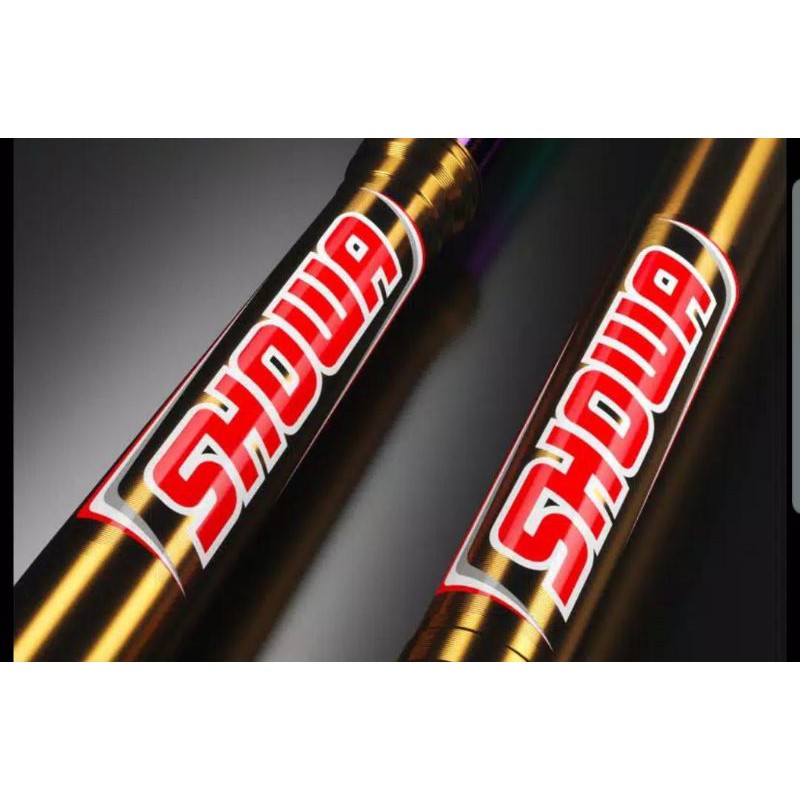 Jual sticker transparan shock depan motor Sticker shock OHLINS STICKER ...