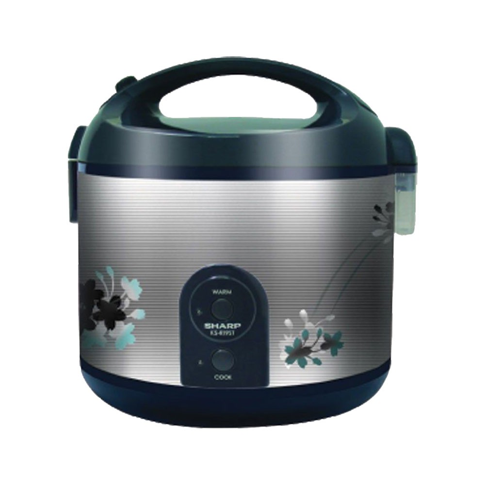 Jual Sharp Rice Cooker 1.8 Liter Stainless KSR19ST Indonesia|Shopee ...