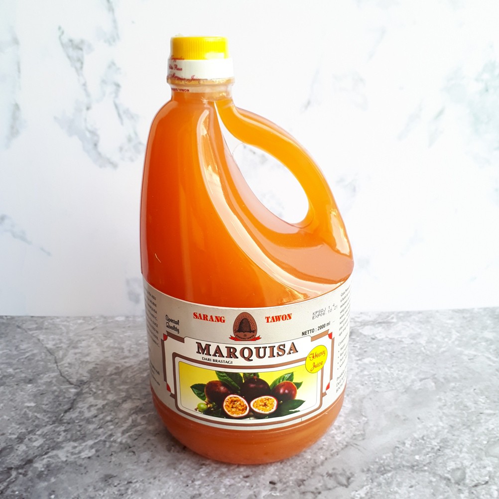 Jual Sirup Markisa Marquisa Sarang Tawon Special Galon 2 Liter / Heavy ...