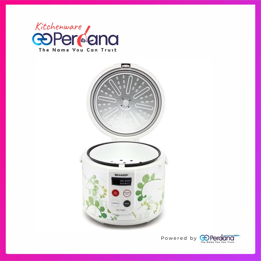 Jual RICE COOKER SHARP 1,8 LT KST18TLGR | Shopee Indonesia