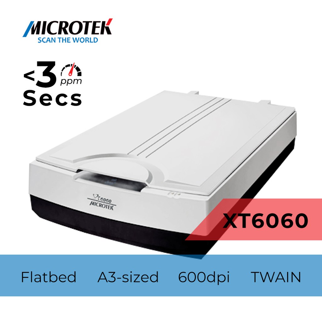 Jual Scanner Microtek XT6060 - Flatbed A3 | Shopee Indonesia