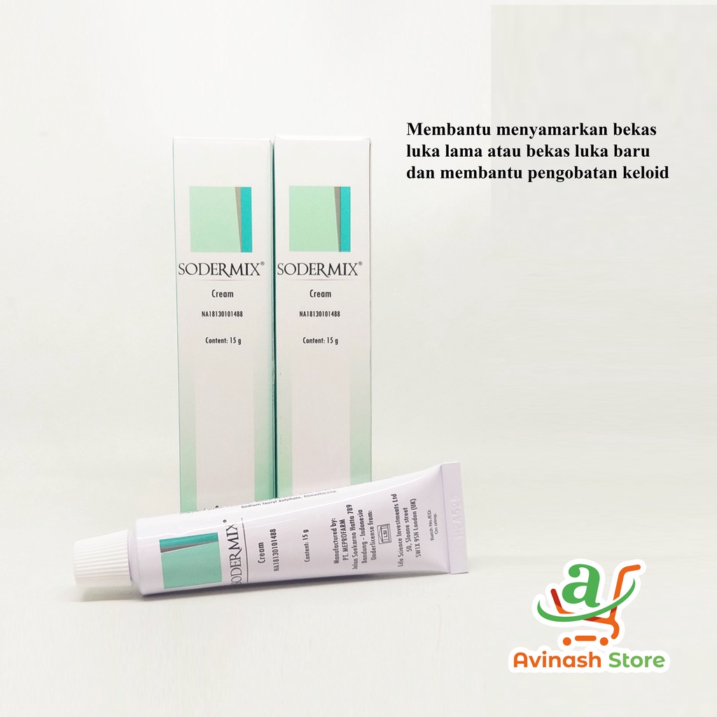 Jual SODERMIX CREAM 15 GRAM UNTUK BEKAS LUKA KELOID | Shopee Indonesia